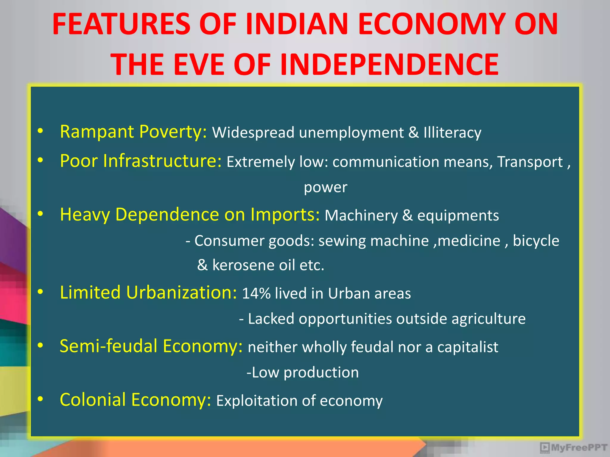 Indian Economy on the eve of independence.pptx