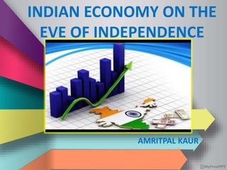 Indian Economy on the eve of independence.pptx
