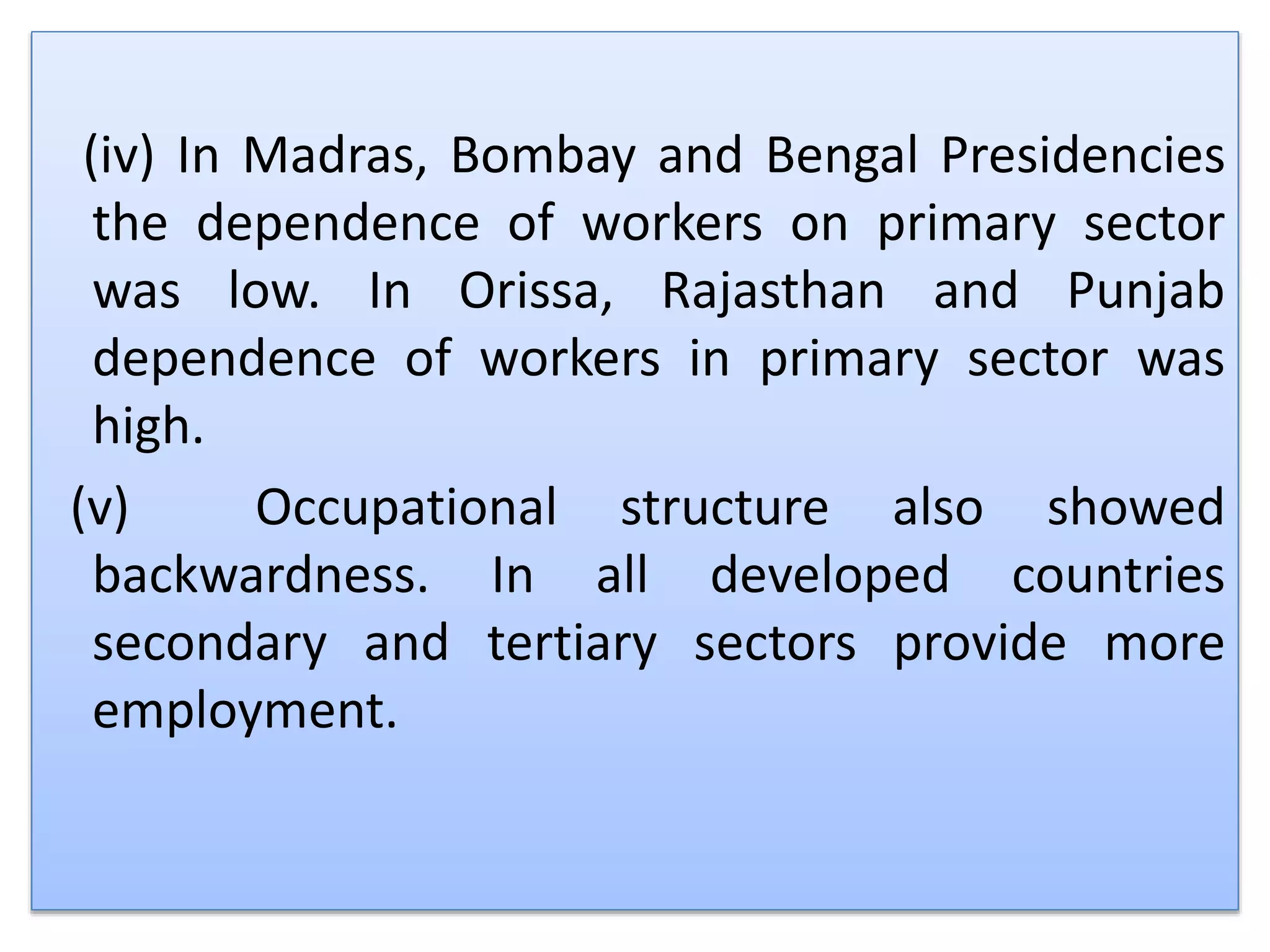 Indian economy on the eve of indipendence class 12 | PPTX