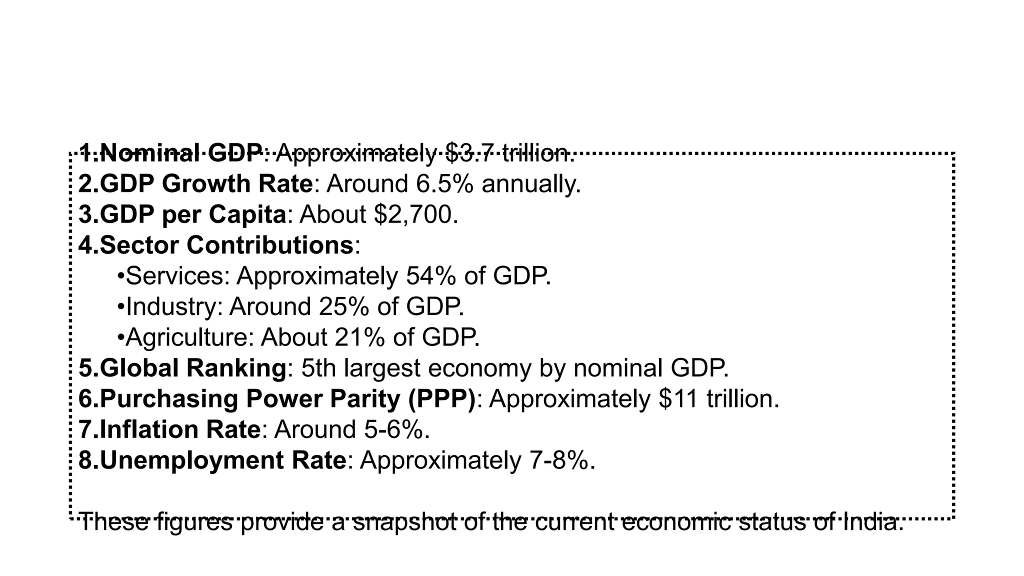 INDIAN ECONOMY great indian economy india | PPTX