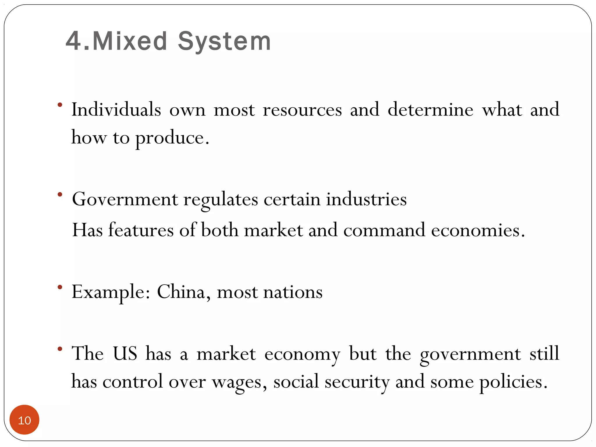 Indian economy system | PPT