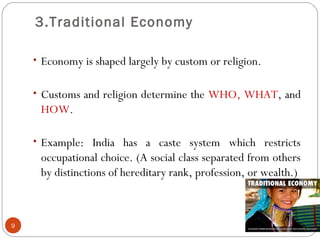 Indian economy system | PPT