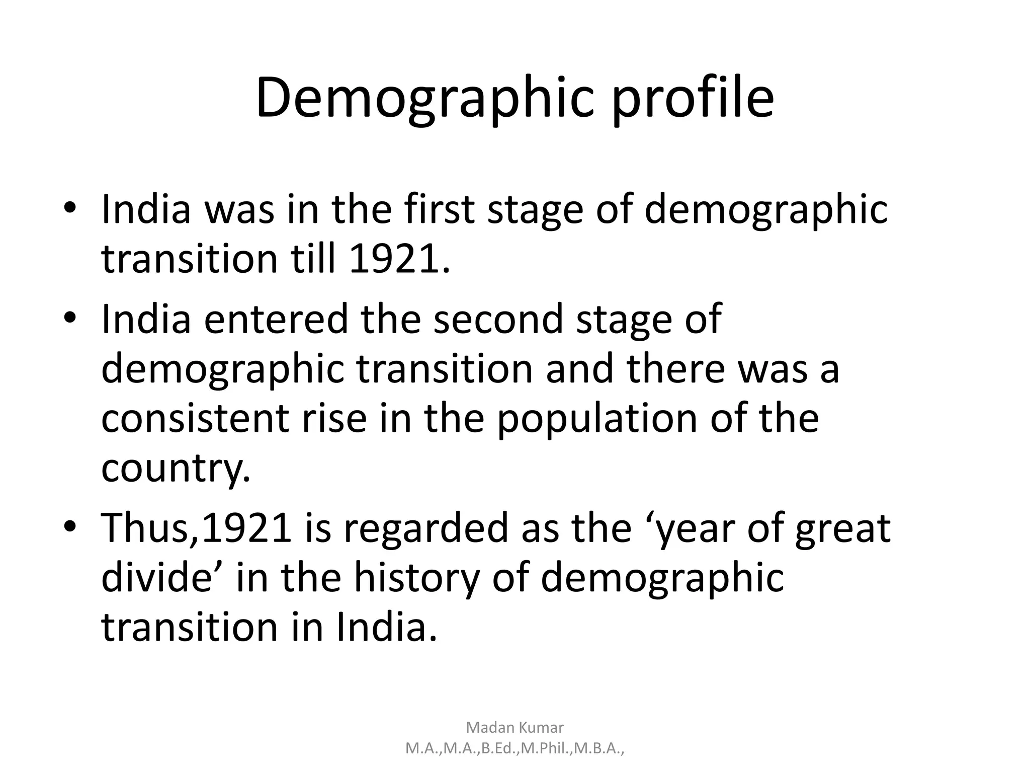 Indian economy on the eve of independence | PPTX