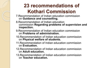 Indian Education Commission 1964-66 (Kothari Commission).pptx
