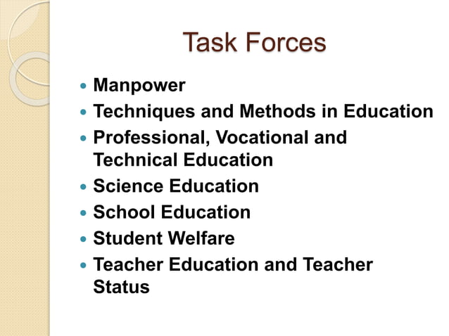 Indian Education Commission 1964-66 (Kothari Commission).pptx ...