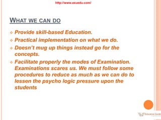 Indian education system | PPTX