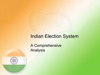 Indian election system | PPTX
