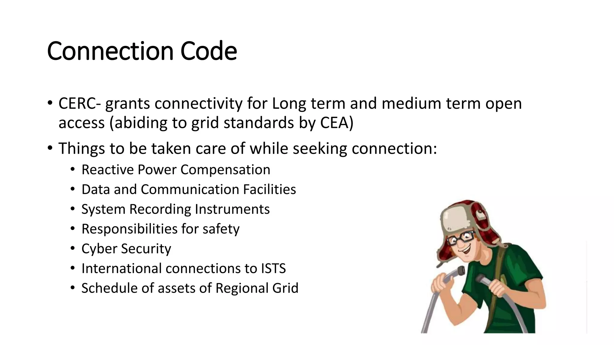 NPTI 15th batch Indian electricity grid code (IEGC) | PPTX