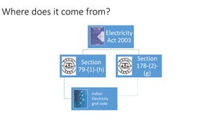 NPTI 15th batch Indian electricity grid code (IEGC) | PPTX
