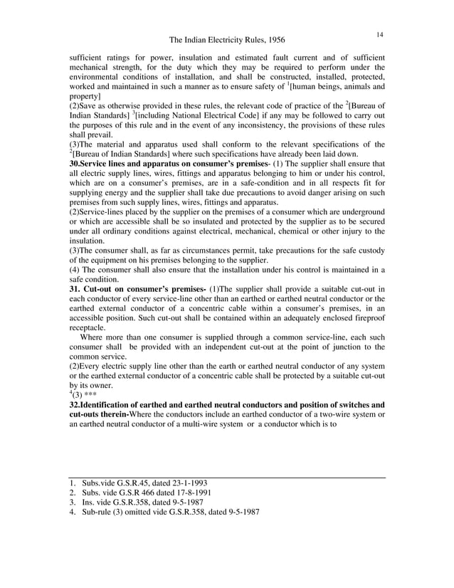 Indian electricity IE RULES 1956.pdf | Power and Energy Industry ...