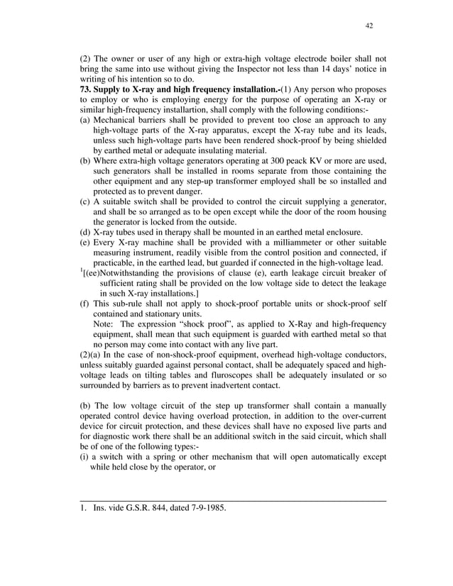 Indian electricity IE RULES 1956.pdf | Power and Energy Industry ...