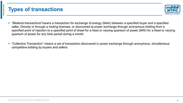 Indian electricity market and power exchanges | PPTX | Power and Energy ...