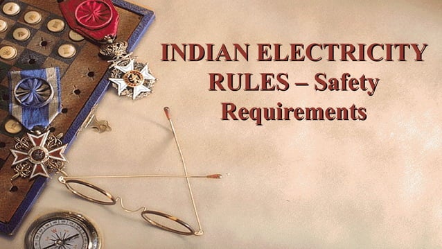 Indian electricity rules | PPT | Power and Energy Industry | Industries