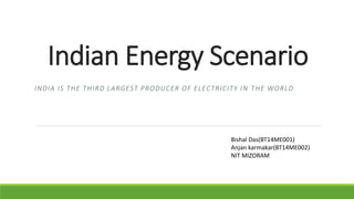 Present Indian energy scenario | PPTX