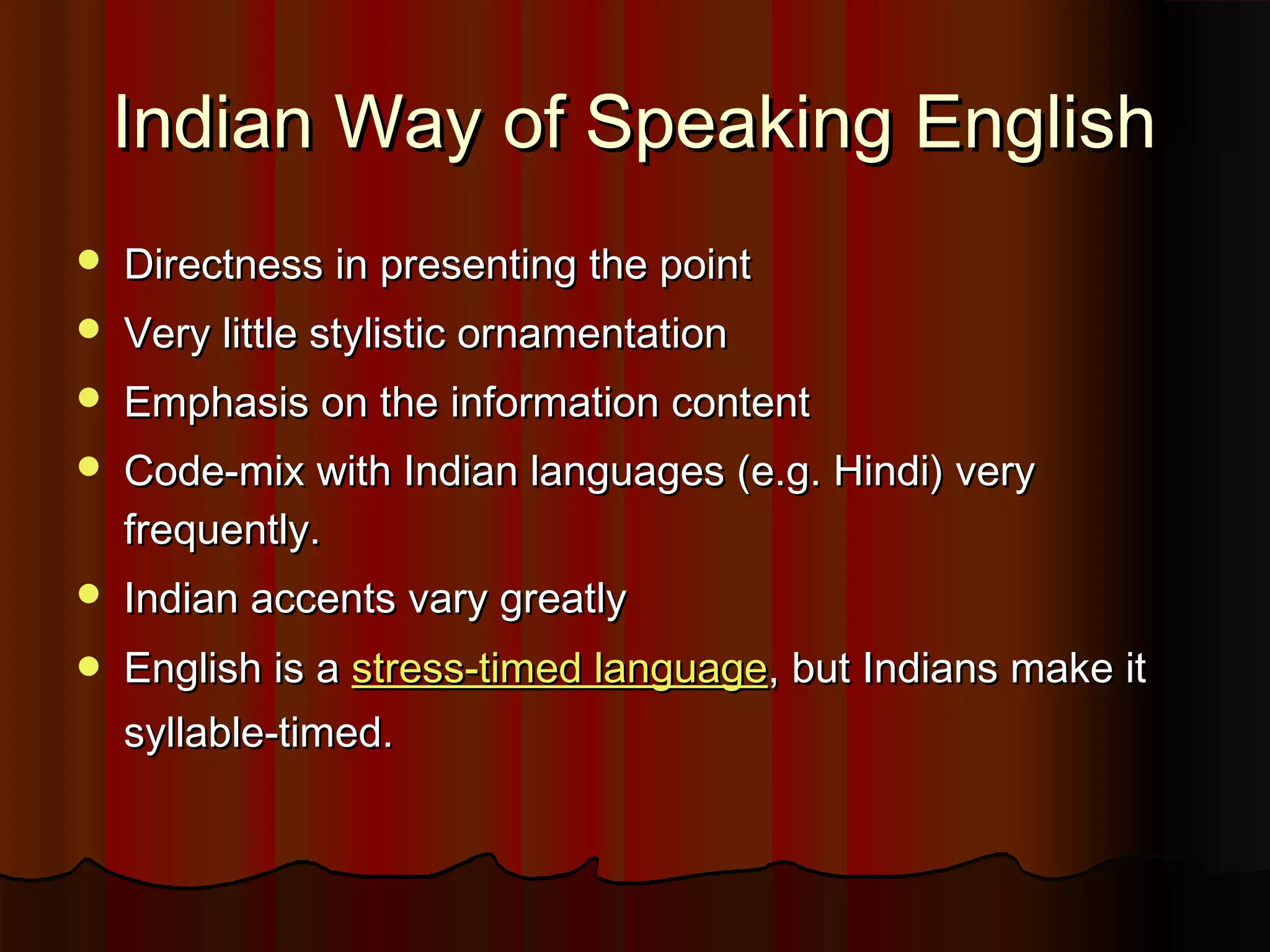 Indian English | PPT