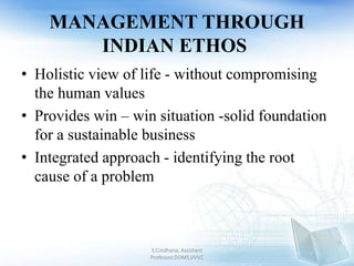 Indian ethos | PPTX
