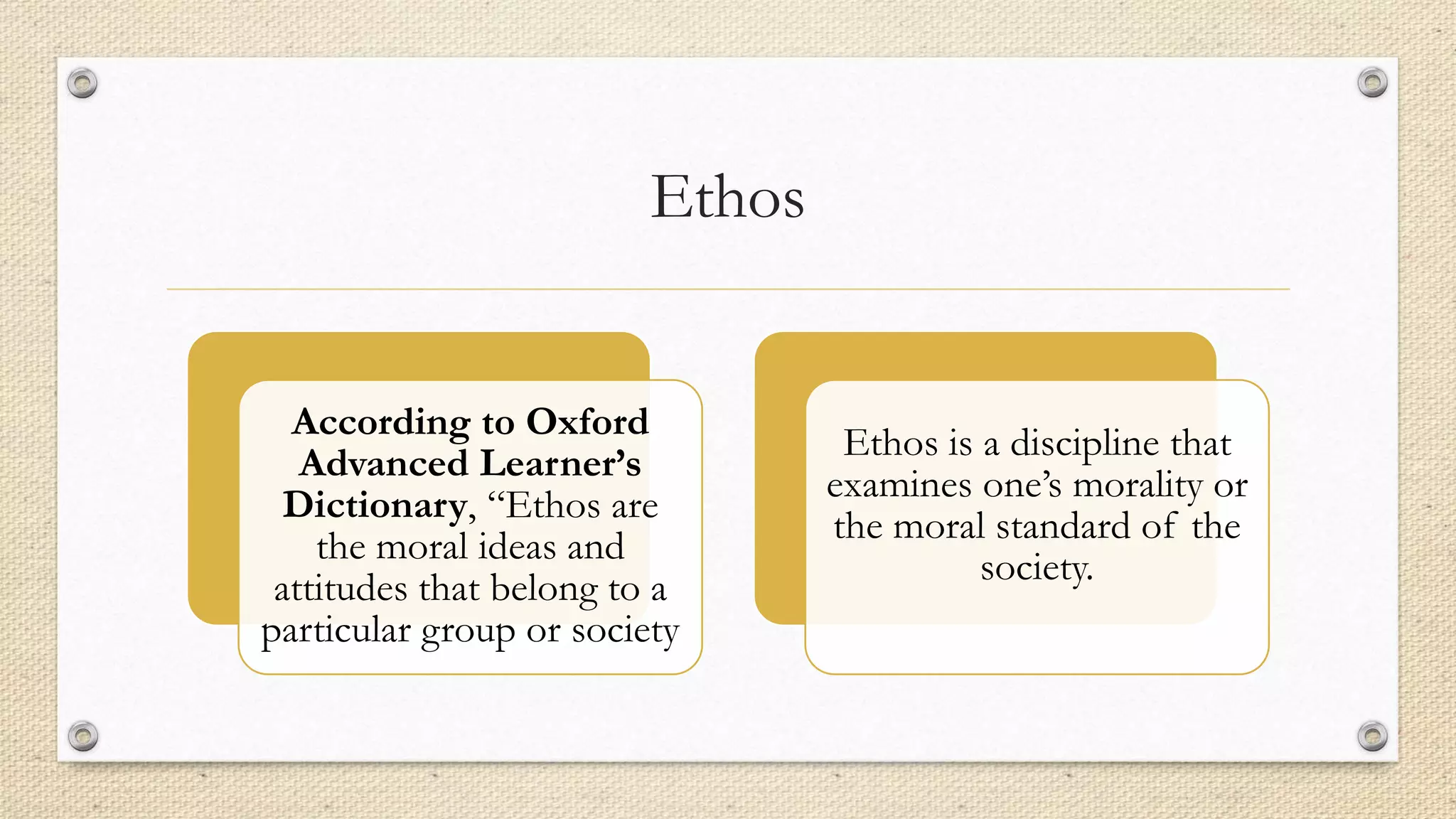 Indian ethos | PPTX