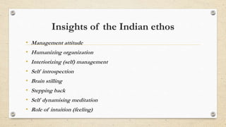 Indian ethos | PPTX