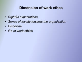 Indian ethos, need, purpose | PPTX