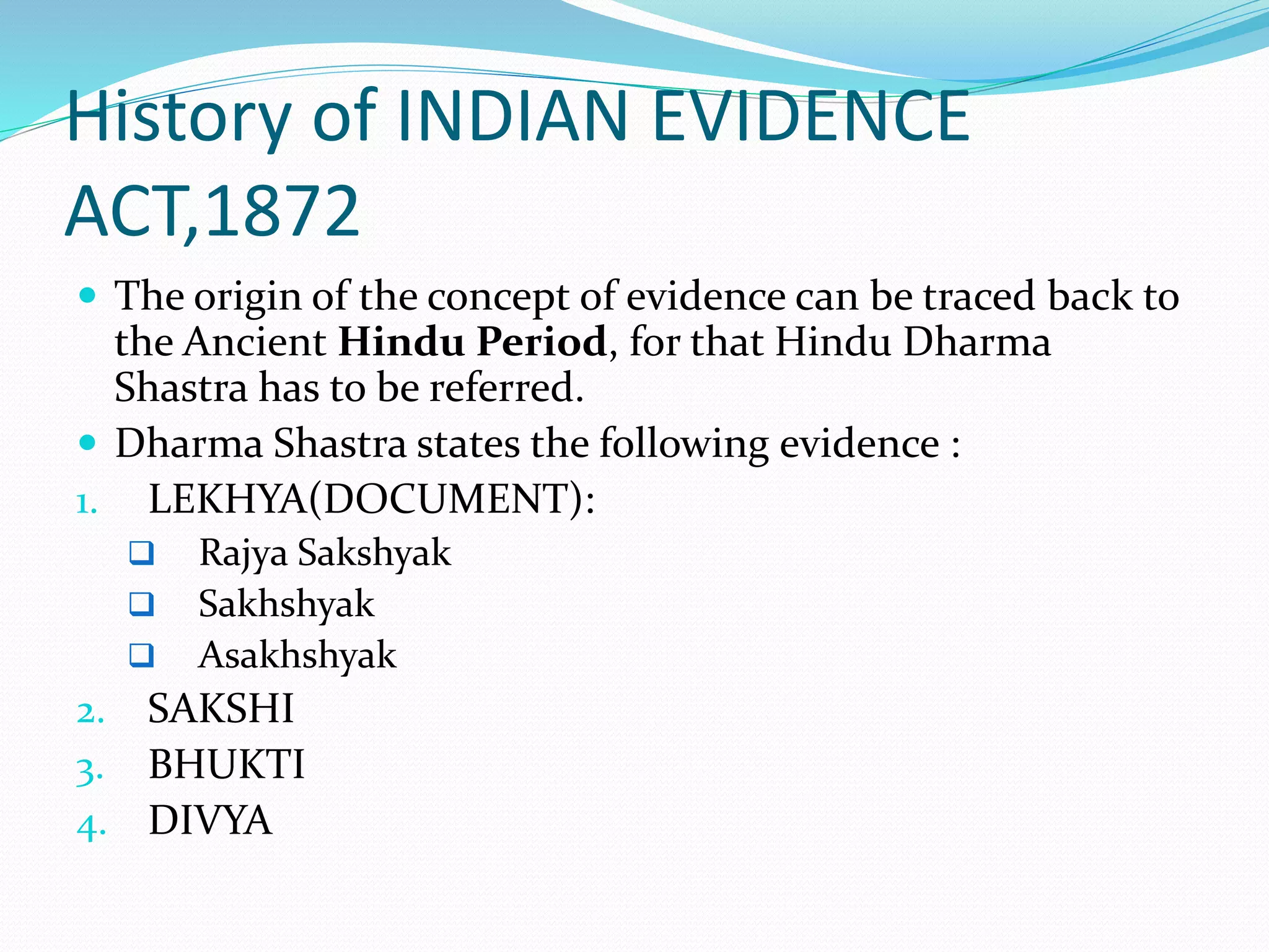 Indian evidence act,1872 | PPTX