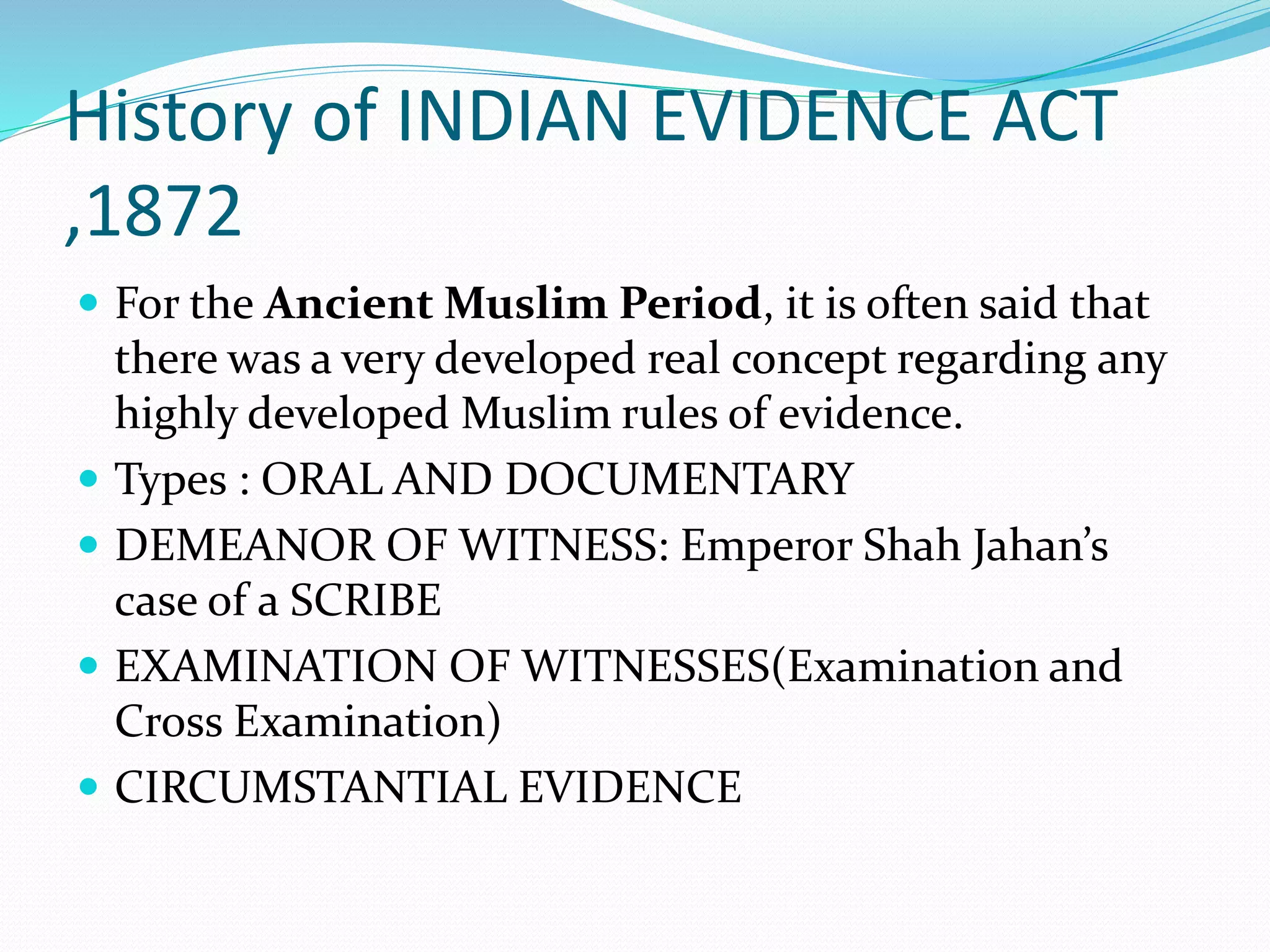 Indian evidence act,1872 | PPTX