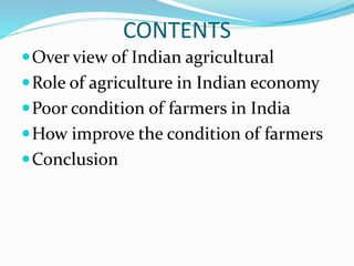Indian farmer presentation | PPTX