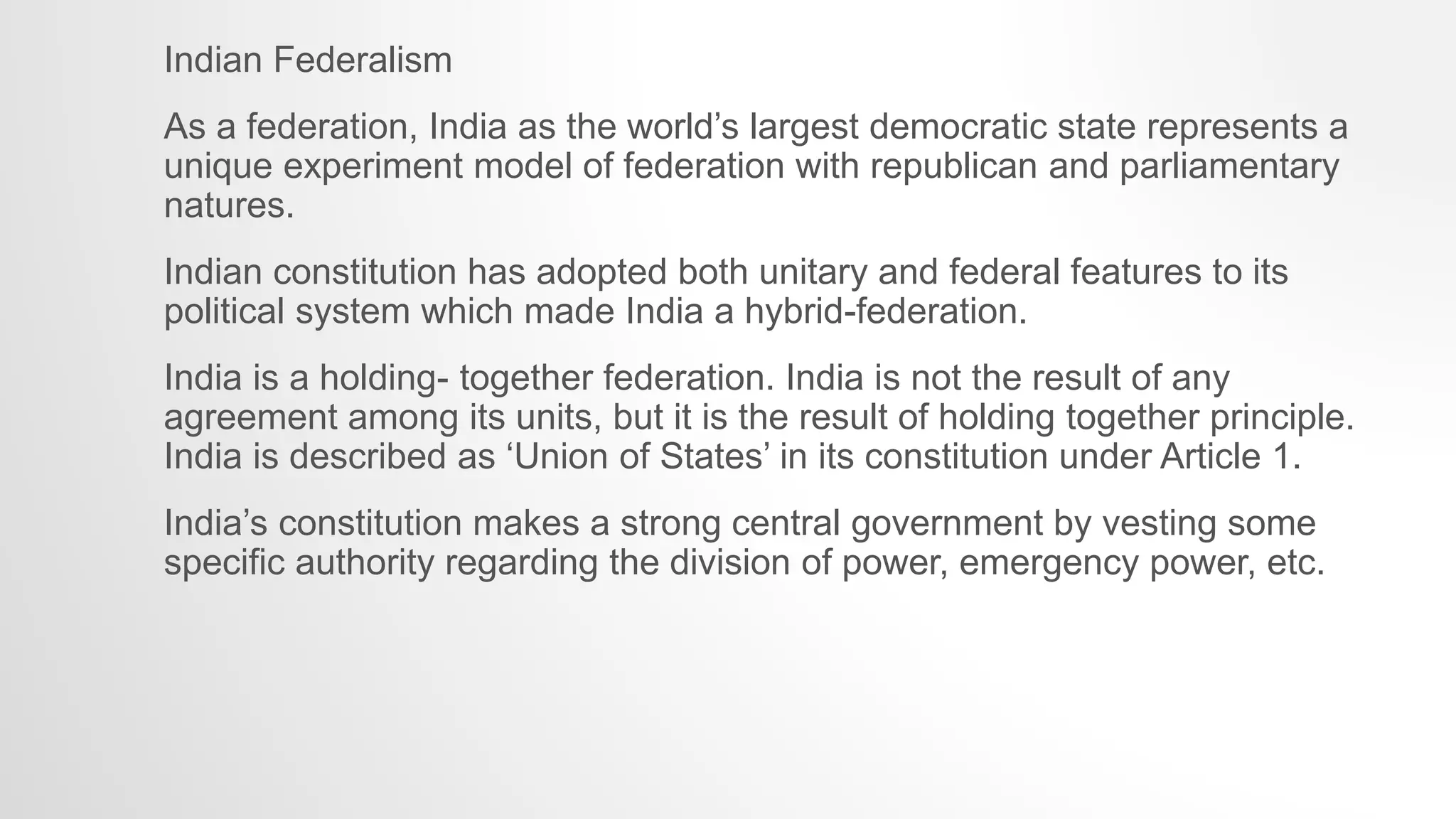 Indian Federalism.pptx