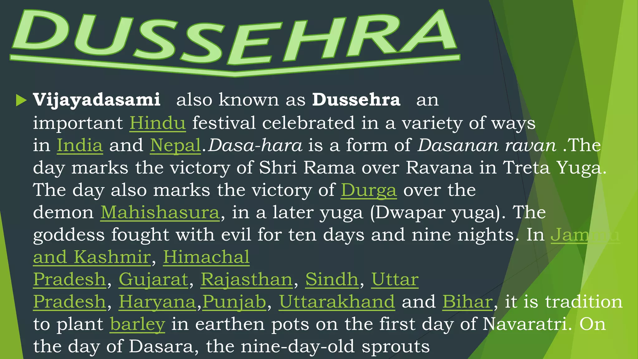 India's Festivals - An Introduction | PPTX
