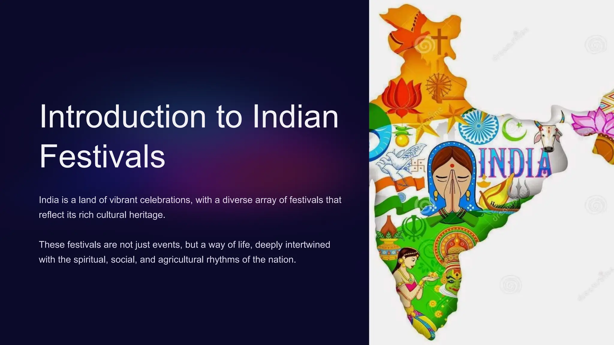 INDIAN FESTIVALS; Introduction, Types of festivals, Few festivals ...