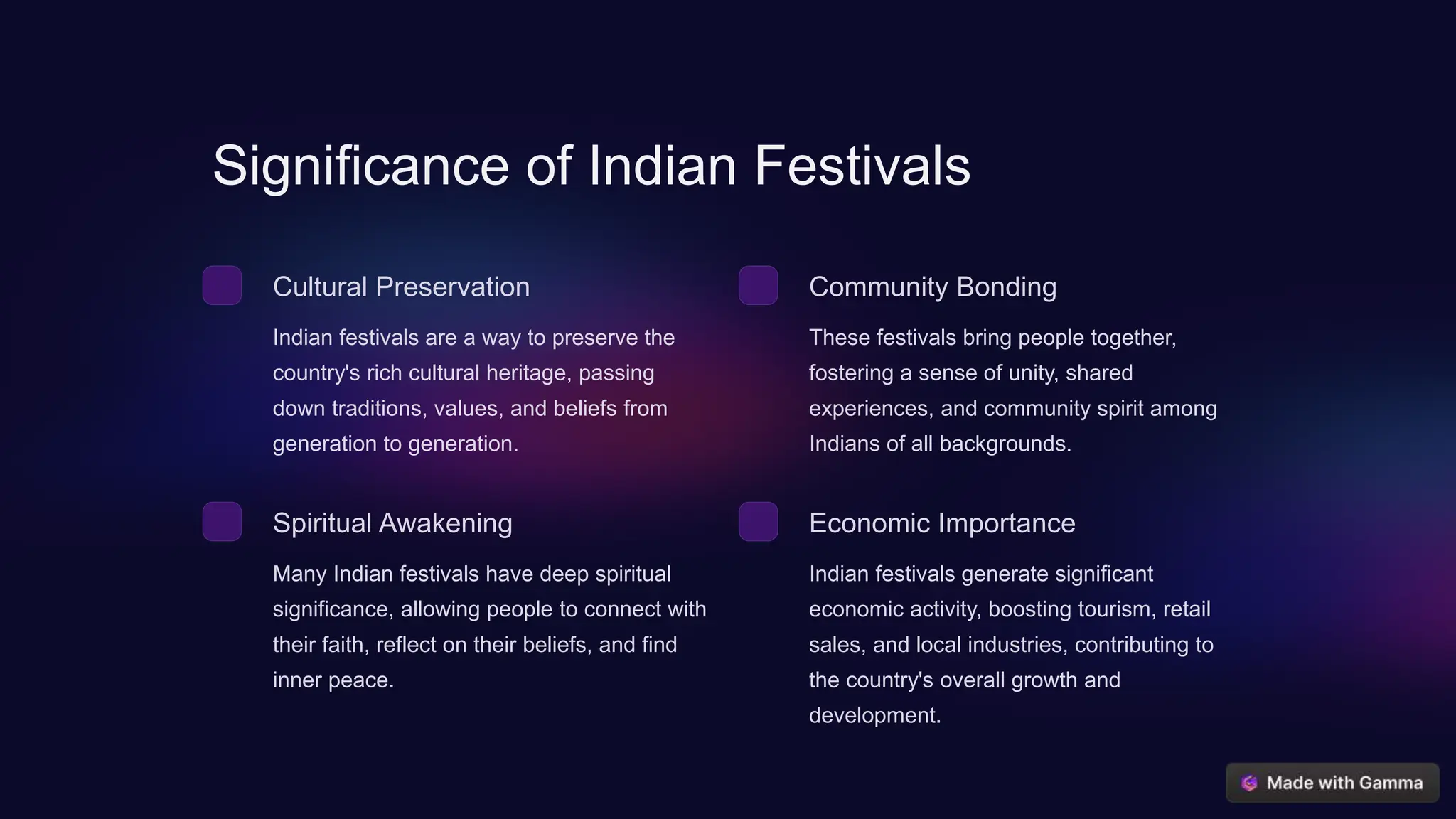 INDIAN FESTIVALS; Introduction, Types of festivals, Few festivals ...