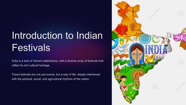 INDIAN FESTIVALS; Introduction, Types of festivals, Few festivals ...
