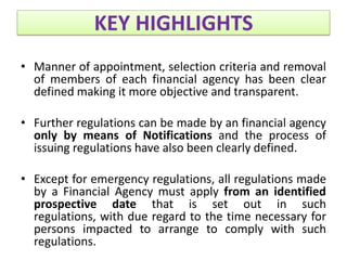 Indian financial code an overview | PPTX