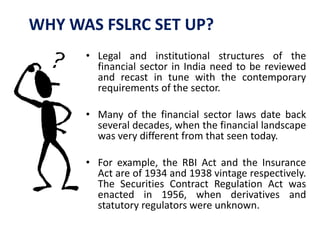 Indian financial code an overview | PPTX