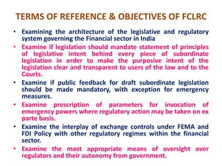 Indian financial code an overview | PPTX
