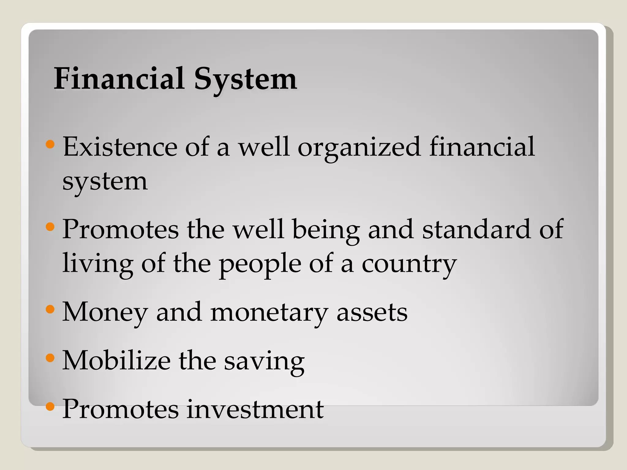 Indian Financial System | PPT