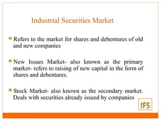 INDIAN FINANCIAL SYSTEM | PPT