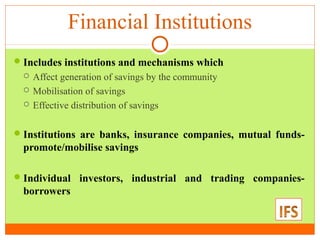 INDIAN FINANCIAL SYSTEM | PPT