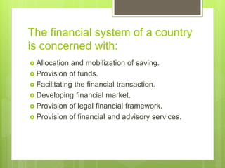 Indian financial system | PPTX