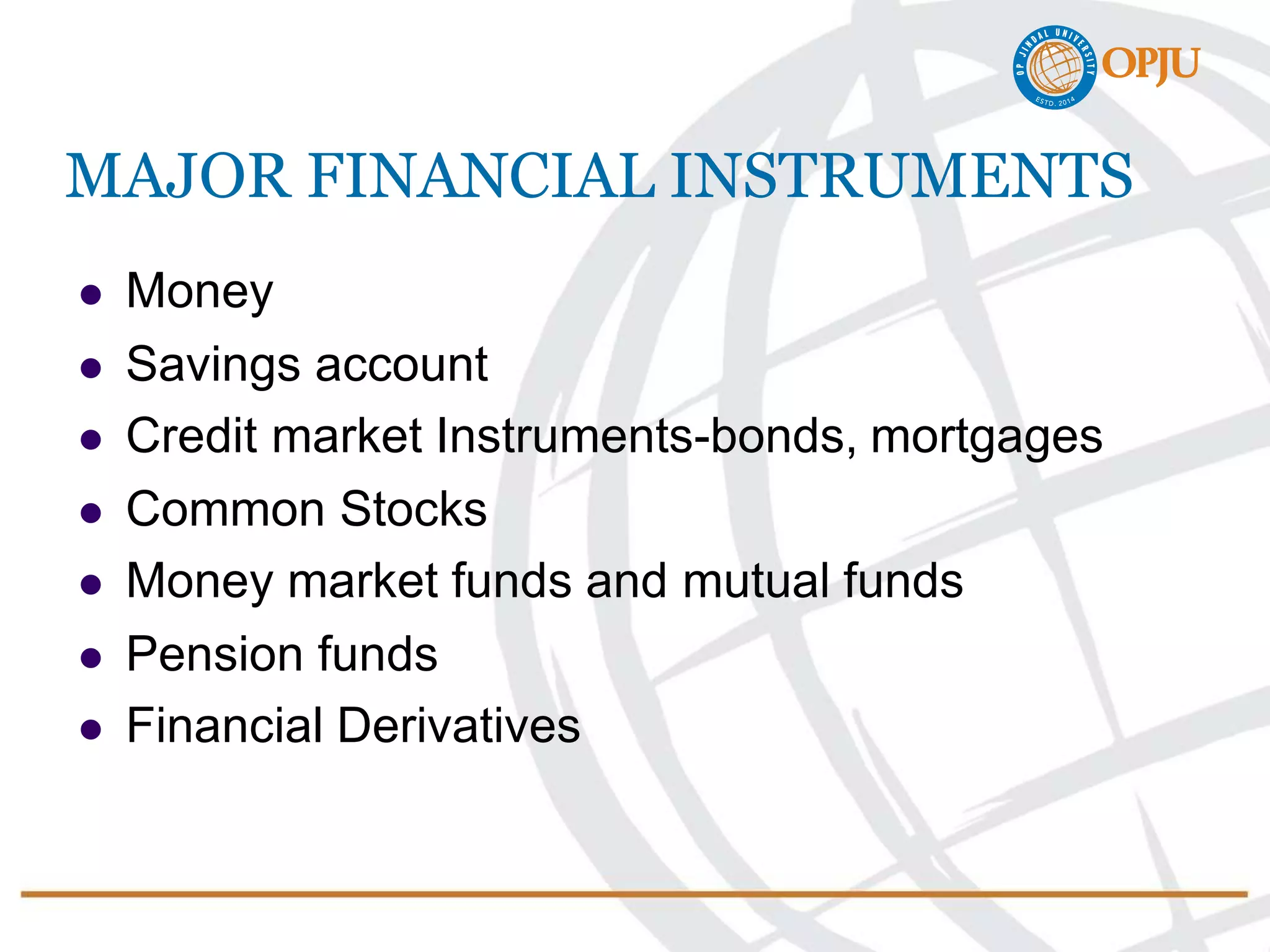 Indian financial system | PPTX