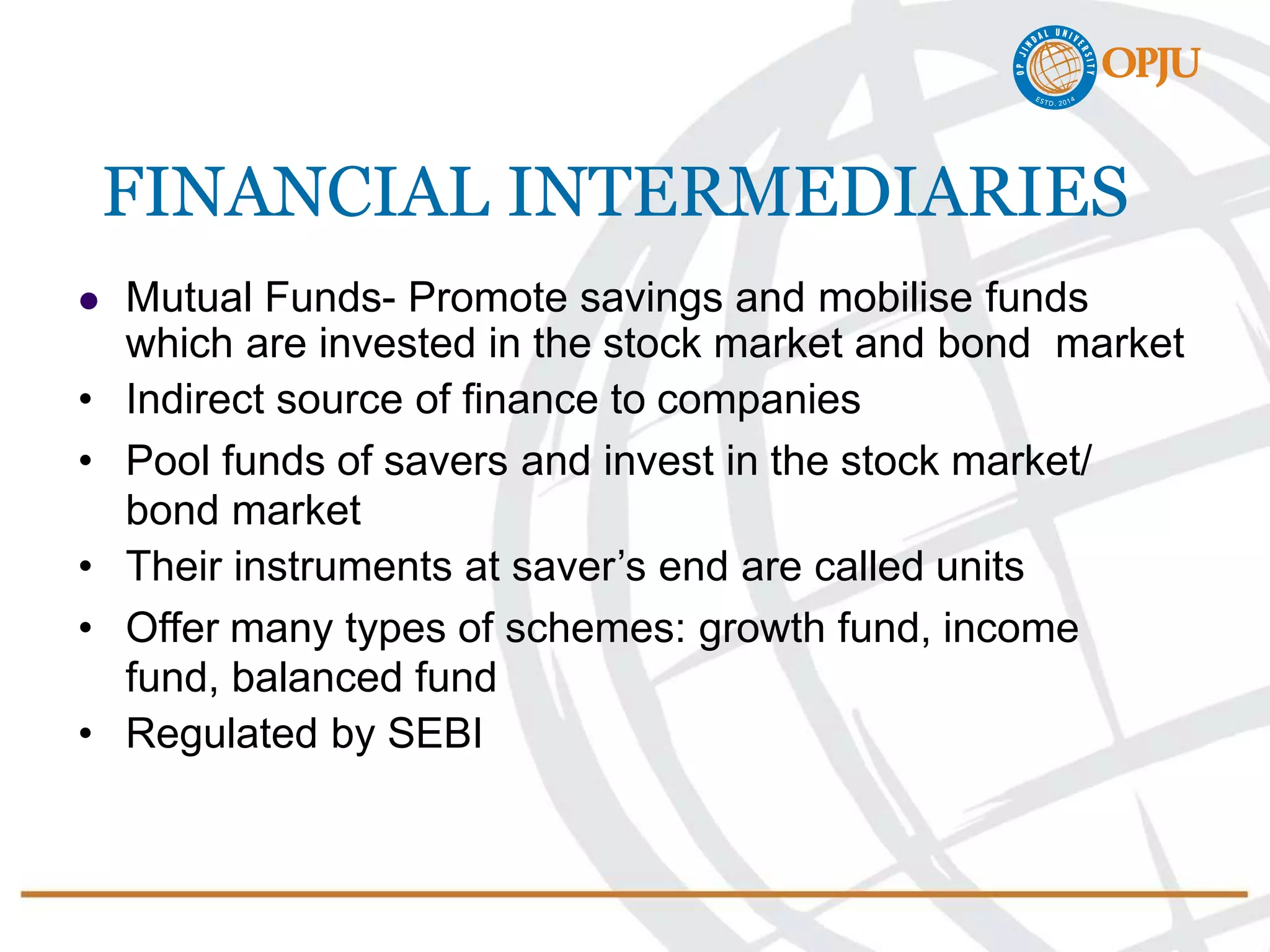 Indian financial system | PPTX
