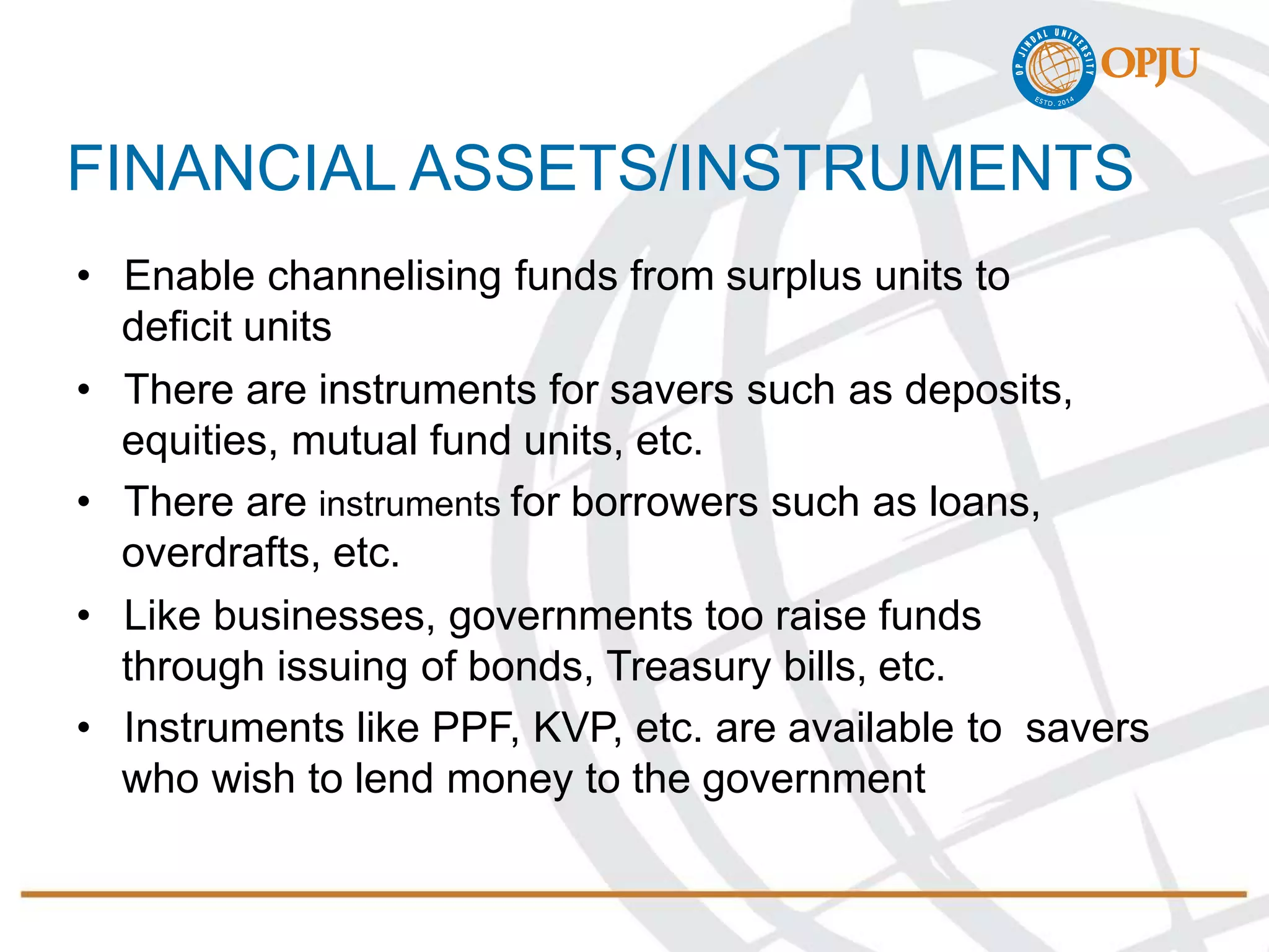 Indian financial system | PPTX