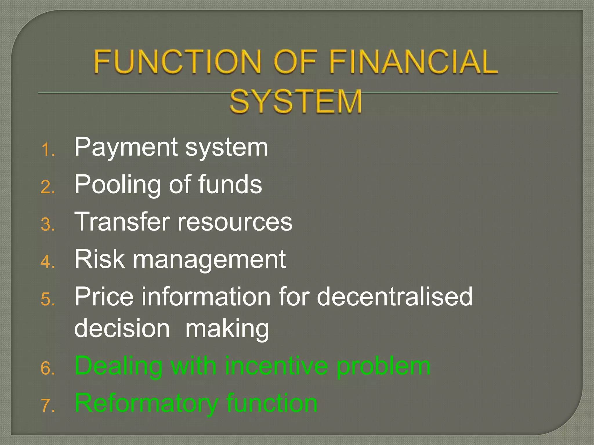 Indian financial system ppt | PPT