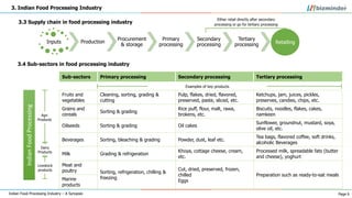 Indian Food Processing Industry - A Synopsis | PDF