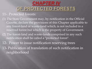 Indian forest act 1927 | PPTX