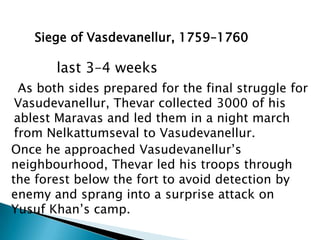 Indian freedom fighter pulithevar ppt | PPTX