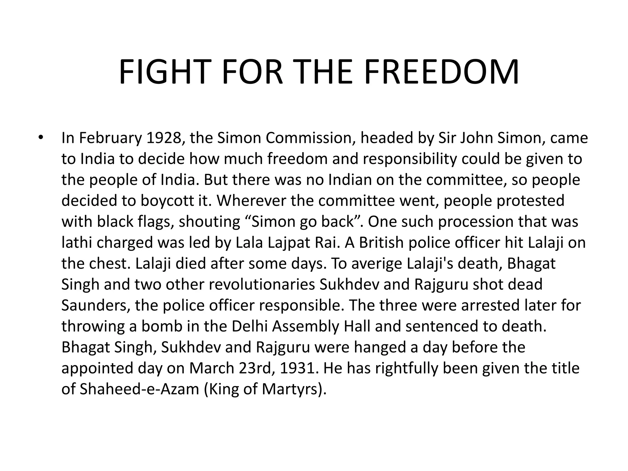 Indian freedom fighters | PPTX