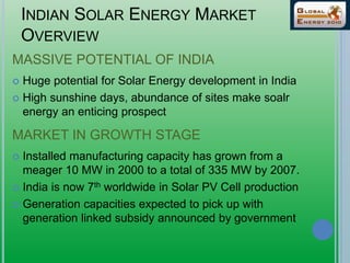 Indian future of Renewable energy | PPT