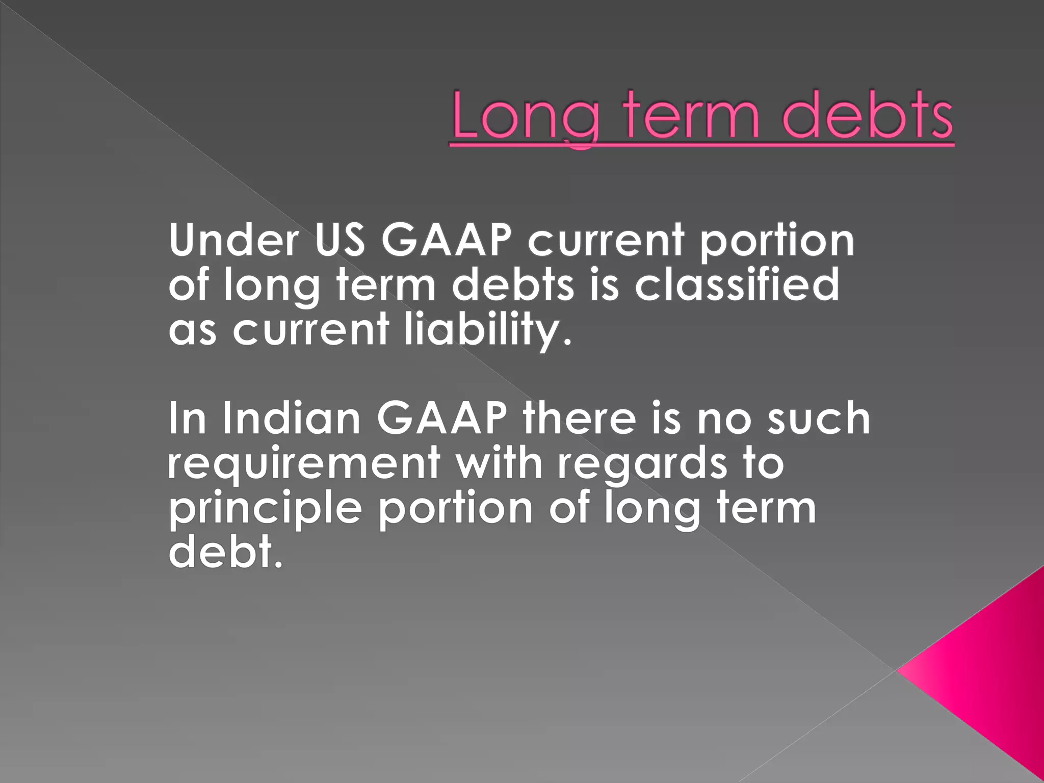 INDIAN GAAP vs US GAAP | PPTX