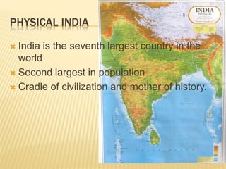 Indian geography and its realm | PPT