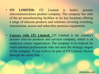 Indian government jobs for graduates | PPTX
